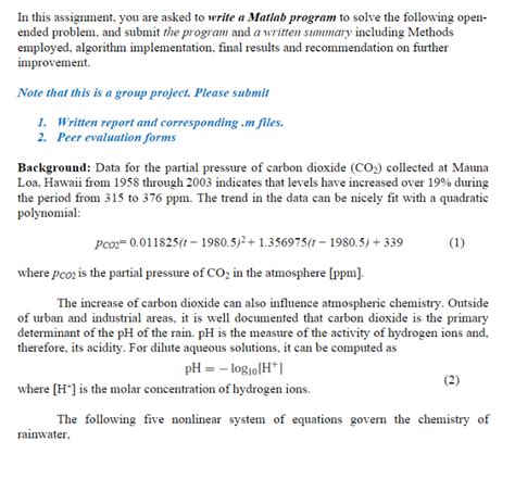 solved in this assignment you are asked to write a matlab
