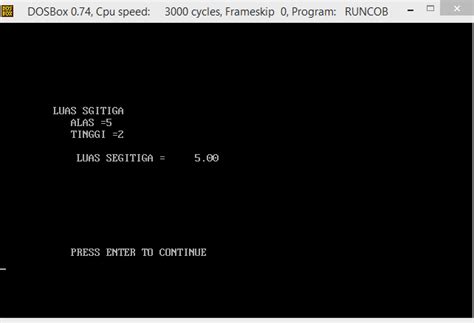 Tugas Modul Environment Division Cobol Tpt 1