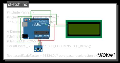 Acelerometro Wokwi Esp32 Stm32 Arduino Simulator
