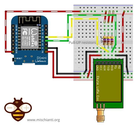 Ebyte Lora E22 Wemos D1 Wor Mode Connection Renzo Mischianti