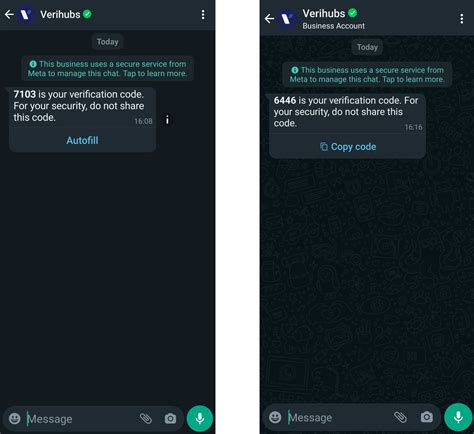 Whatsapp New Authentication Template