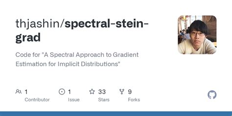 github thjashin spectral stein grad code for a spectral approach to gradient estimation for