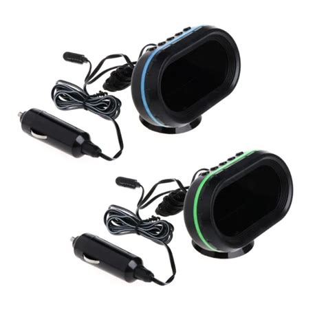 Digital Car LCD Clock Voltmeter Thermometer Battery Voltage Temprerature Monitor DC V V