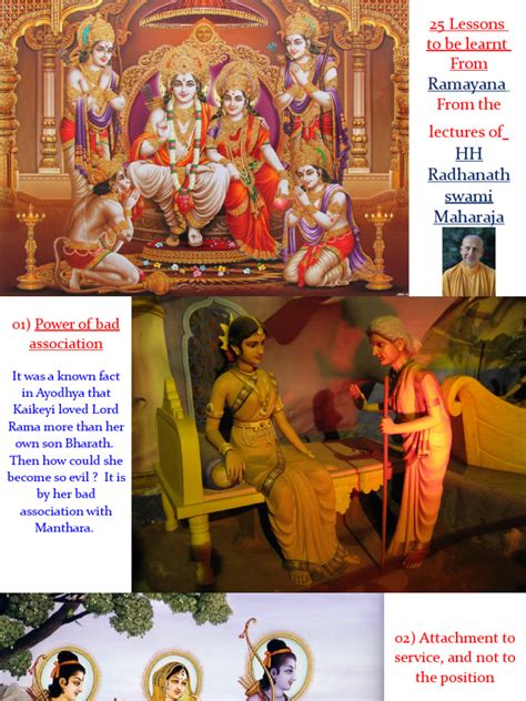 Ramnavami 25 Vital Lessons To Be Learnt From Ramayana By Hh Radhanath Swami Maharaj Pdf Sita