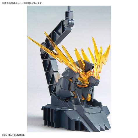 Unicorn Gundam Head Display Base Set 148 Psycho Frame Color Variation Ver Gundam Base