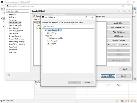 Opengauss数据库jdbc环境连接配置eclipse 墨天轮