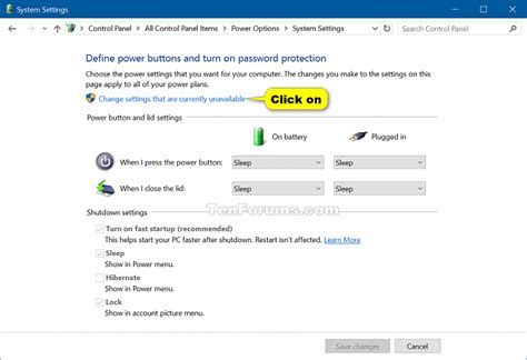 Add Or Remove Hibernate From Power Menu In Windows 10 Tutorials