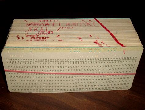 Retrotechtacular Programming By Card Hackaday