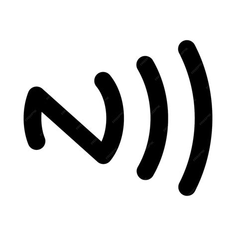 Premium Vector Nfc Icon Near Field Communication Symbol