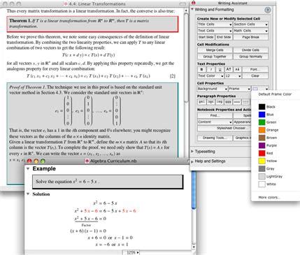 Conveniently Format Mathematica Notebooks