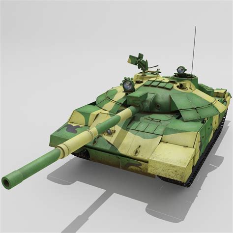 3d T 62m Soviet Main Battle Tank
