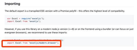 Import Exceljs Caused Electron Application Error · Issue 885 · Exceljs