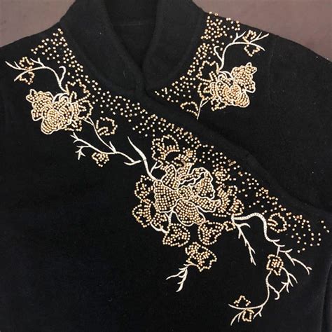 设计手工绣花钉珠服装辅料加工 新工艺机器钉珠珠片绣手工钉珠 阿里巴巴
