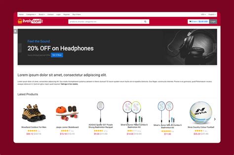 livelycart pro e commerce shopping cart solution made with laravel