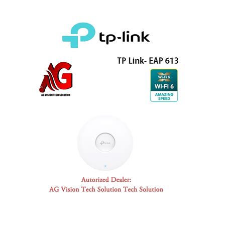 TP LINK EAP 613 AX1800 Ceiling Mount WiFi 6 Access Point Shopee Malaysia