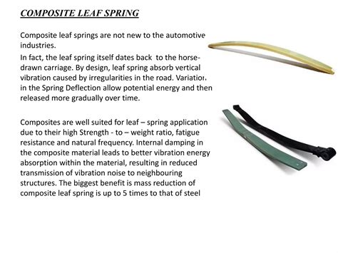 Fabrication Of Gfrpcomposite Leaf Spring Pptx
