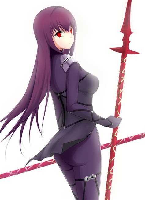 Safebooru 1girl Absurdres Armor Ass Bodysuit Breasts Dual Wielding