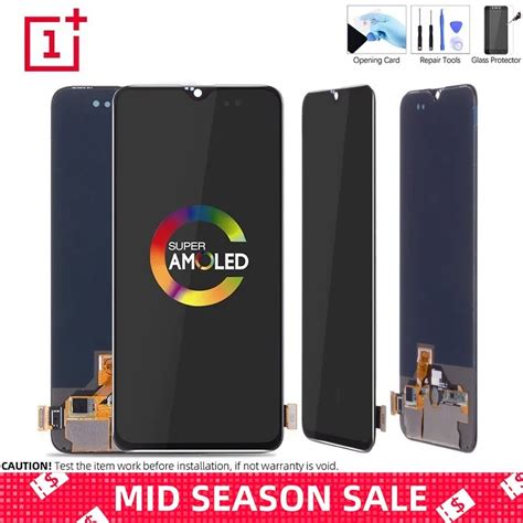 Global AMOLED Original LCD For Oneplus T Display Touch Screen Digitizer Assembly For One Plus