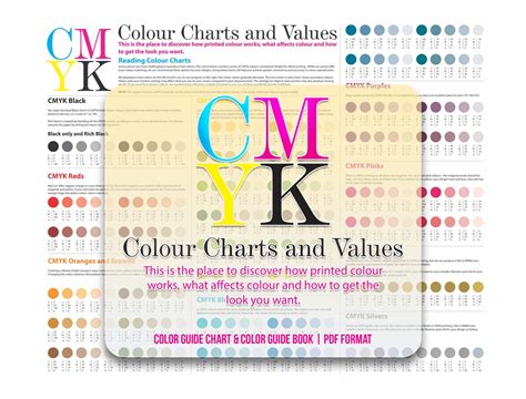Cmyk Color Chart Colors Swatches Cmyk Recipe Rich Blacks Offset
