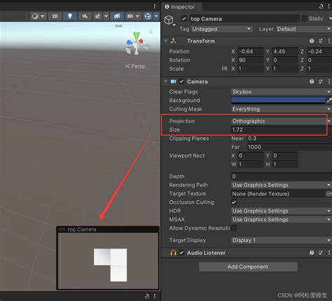 摄像机视角的切换 unity基础开发教程 unity代码更改摄像机的projection csdn博客