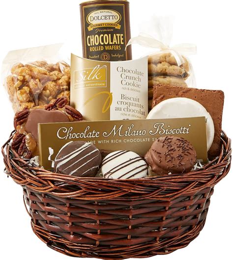 Chocolate Lovers Gourmet Basket Cookie Bouquets