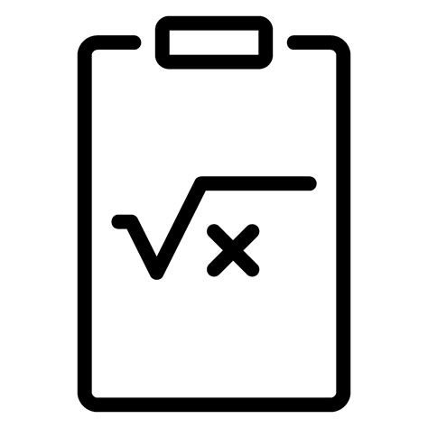 Clipboard Line Icon Vector Art At Vecteezy