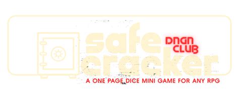 Safe Cracker Mini Game By Dngnclub