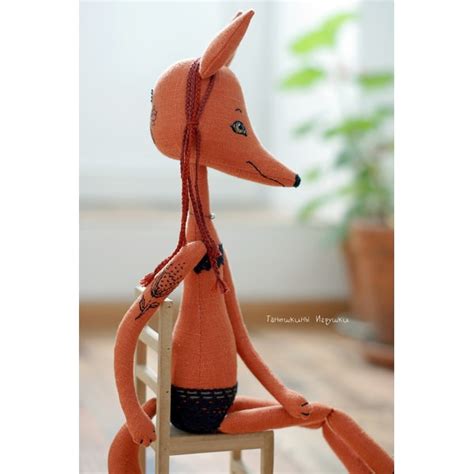 Doll Fox Pattern Without Instruction Diy Stuffed Doll Fox Inspire