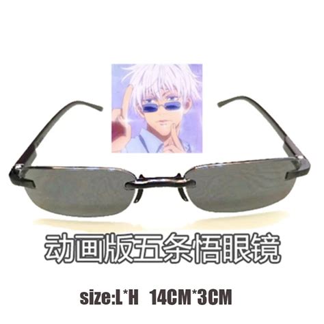 Best Online Shopping Store For Takerlama Gojo Satoru Cosplay Glasses Jujutsu Kaisen Black