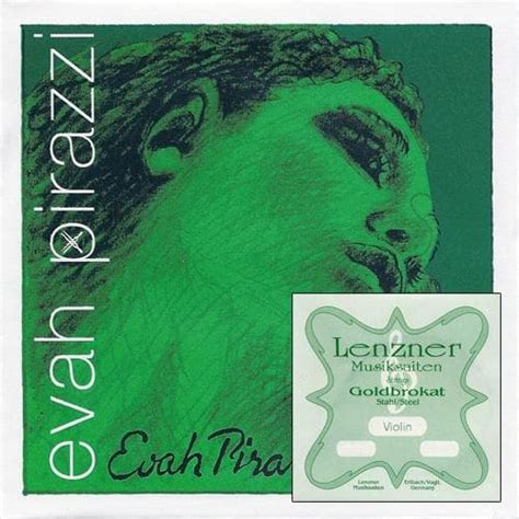 Pirazzi Custom Violin String Set Goldbrokat E