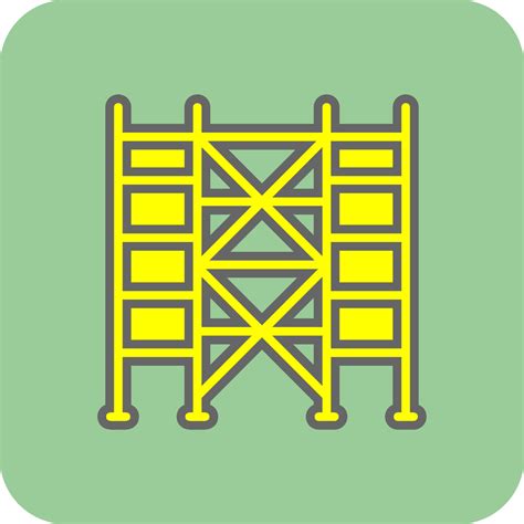 Scaffolding Vector Icon Design 21260355 Vector Art At Vecteezy