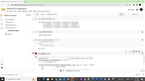 numpy random number generation and reshaping numpy array lec 2 youtube