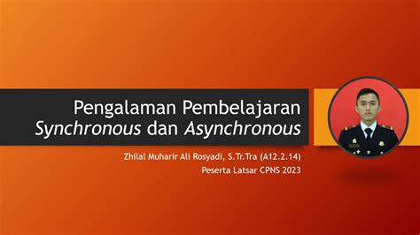 Pengalaman Pembelajaran Asynchronous Dan Synchronous Youtube