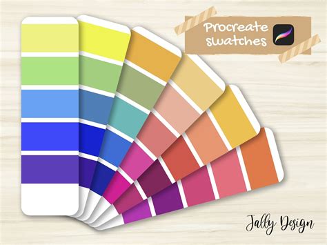 Vivid Colors Color Palette Graphic By Jallydesign Creative Fabrica