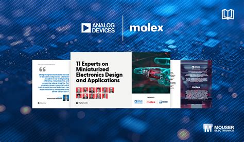 Mouser Presents Expert Perspectives On Miniaturized Electronics Design In New Ebook From Analog