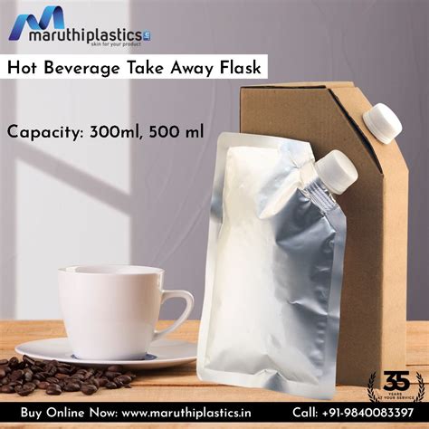 Beverage Take Away Flask Maruthi Plastics And Packaging