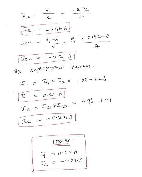 [solved] Using Superposition Theorem Solve The Following 1 2 3