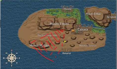 Legendary Chart In The Nimbus Sea But Im At A Loss Exploring Arcane Odyssey