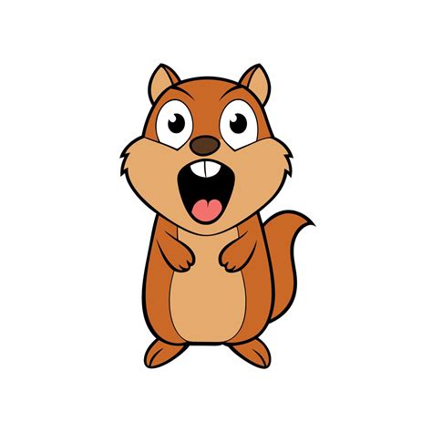 Eastern Chipmunk Rodent Screams Icon 47932809 Vector Art At Vecteezy