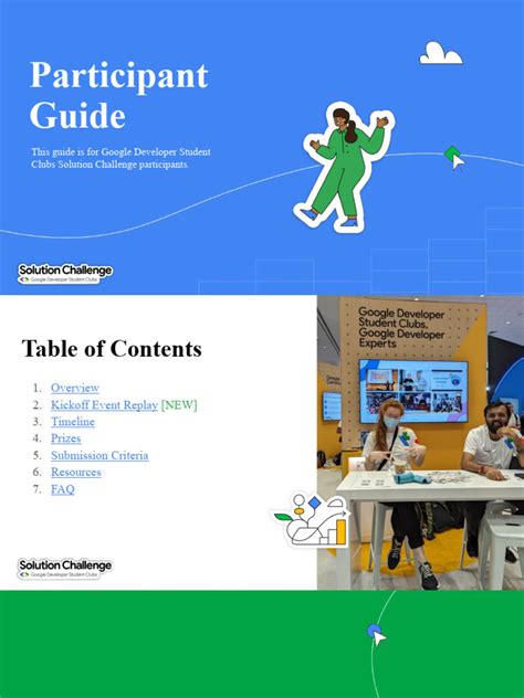2024 Solution Challenge Participant Guide Pdf Faq Information