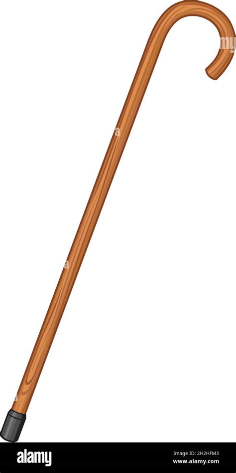 Walking Staff Clipart