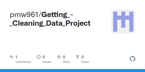 Github Pmw961getting Cleaningdataproject