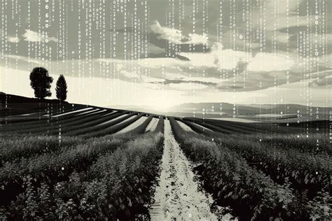 Ascii Smart Farming Landscape Landscape Premium Photo Illustration