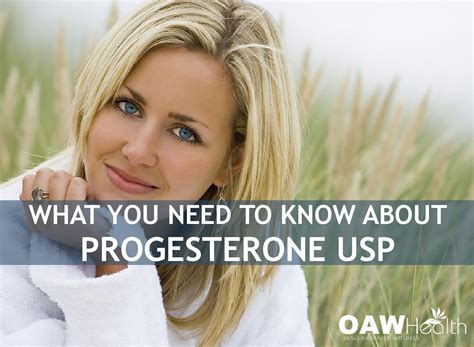 What You Need To Know About Progesterone Usp
