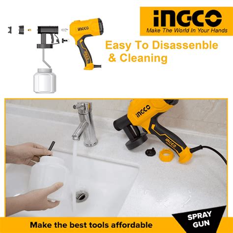 Ingco Watt Electric Spray Gun Spg Toolz Industry
