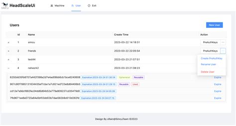 github simcu headscale ui