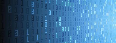 Technological Concept Computer Numbers And Digital Binary Code Data