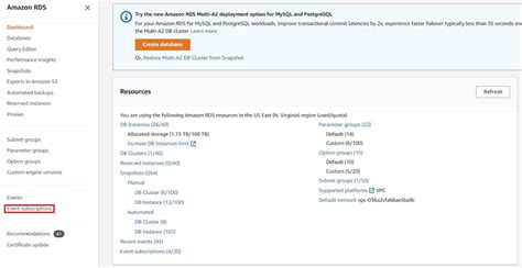 Track Engine Version Upgrades In Amazon Rds For Oracle Using The Customer Visible Events Aws