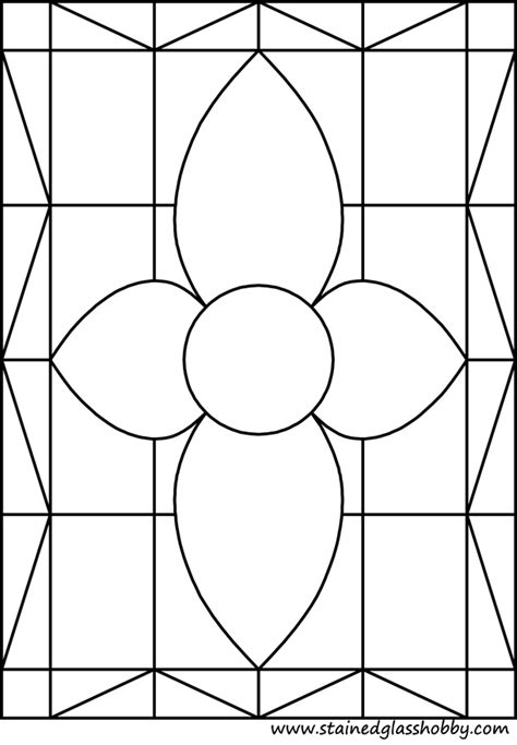 Unique Rectangular Stained Glass Patterns