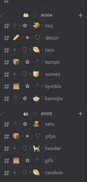 Couple Discord Server Ideas